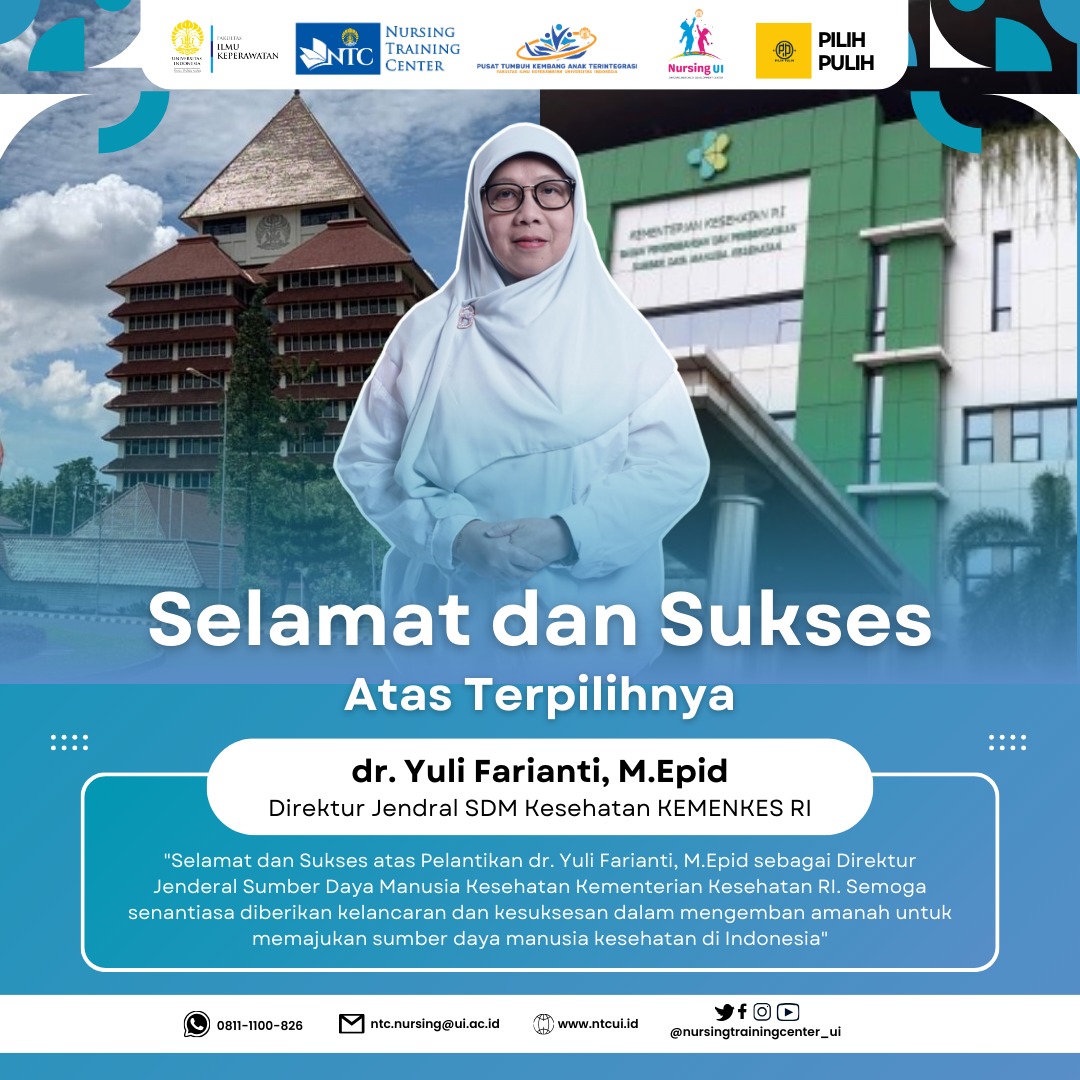 Selamat dan Sukses atas terpilihnya dr. Yuli Farianti - Nursing ...