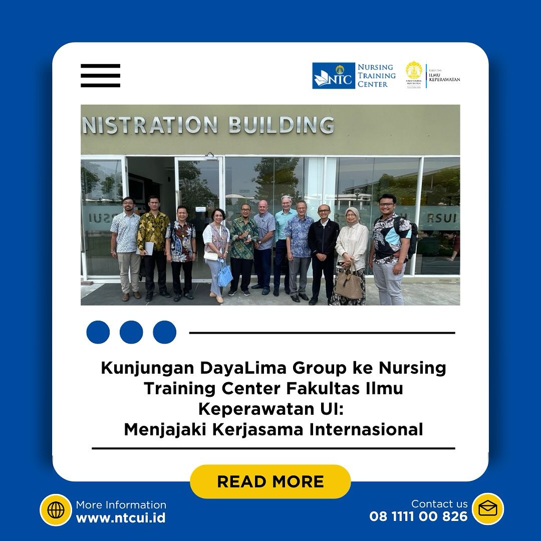 Kunjungan DayaLima Group: Menjajaki Kerjasama Internasional - Nursing ...